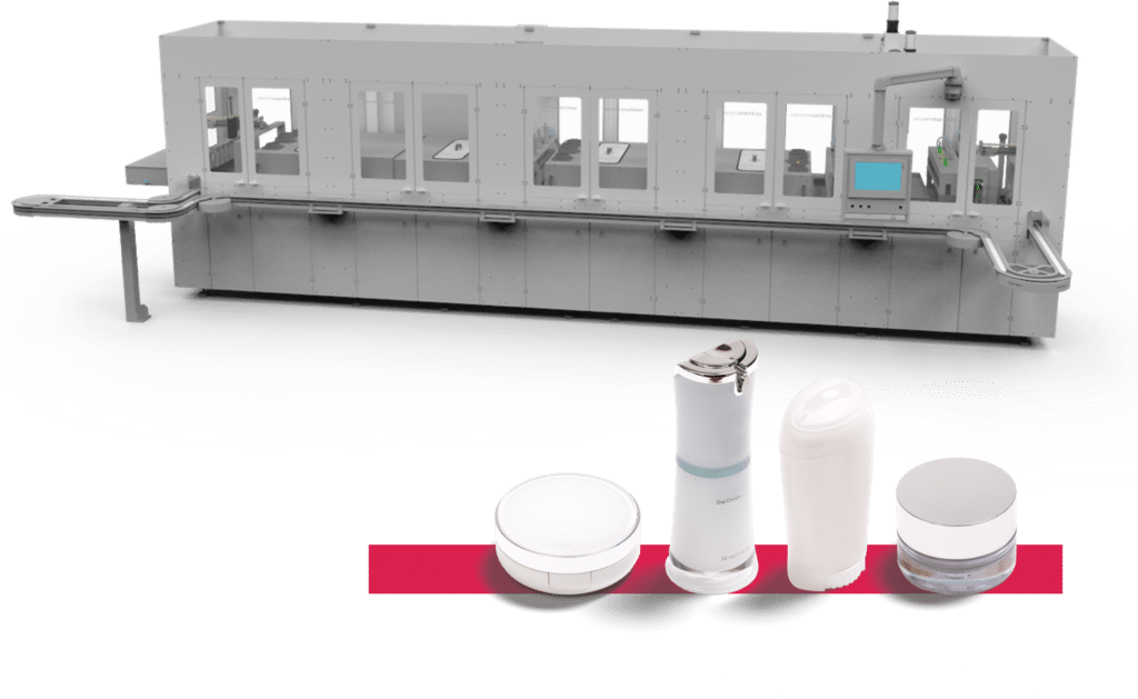 weckerle machines - Color cosmetics and lipstick filling machine